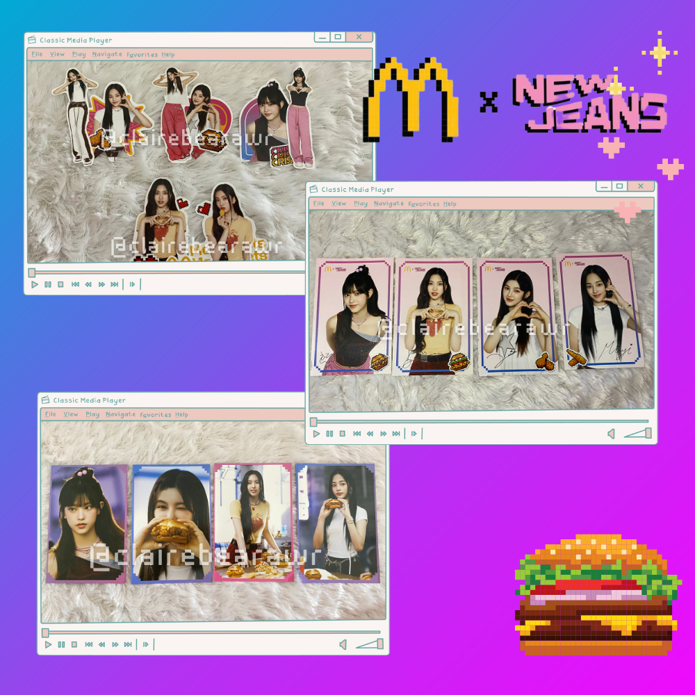 Jual MCD X NewJeans special kit merch individual | Shopee Indonesia