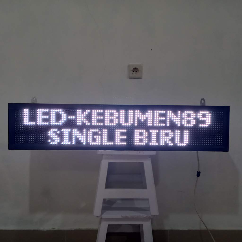 Jual Running text/led display outdoor,Merah,Biru,Putih,Hijau wIFI ...
