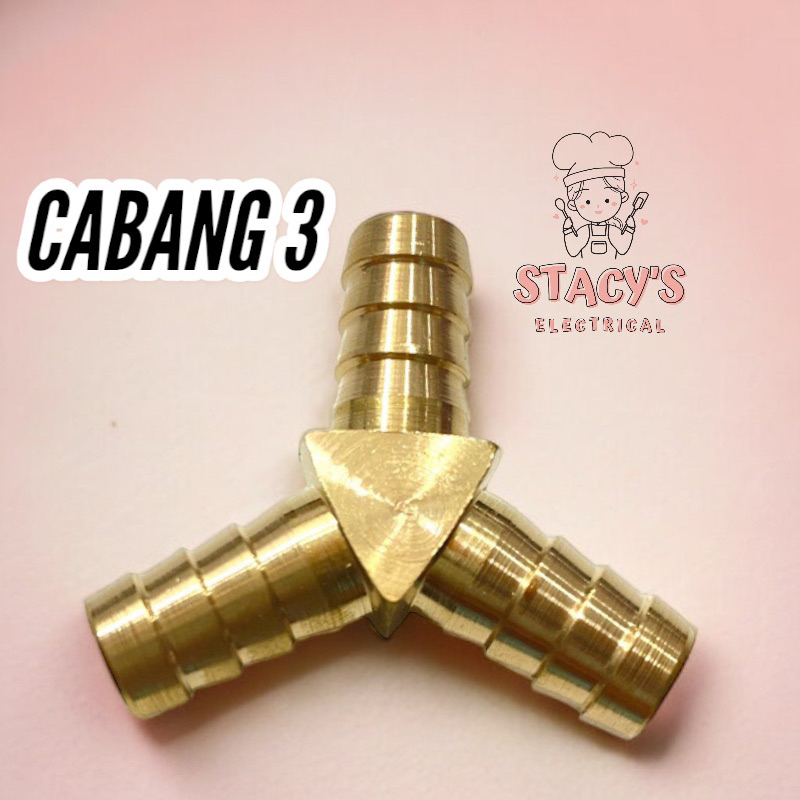Jual CABANG 3 / CABANG Y/ CABANG T SELANG TABUNG KOMPOR GAS | Shopee ...