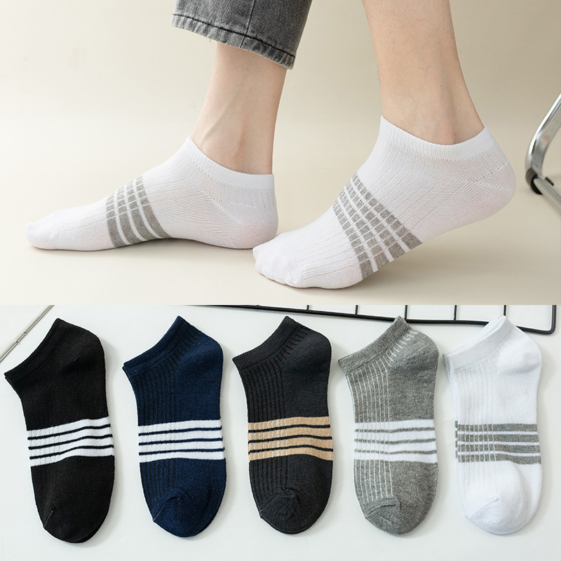 Jual Kaos Kaki Korea Fashion Garis Casual Office Kantoran / Kaus Kaki ...