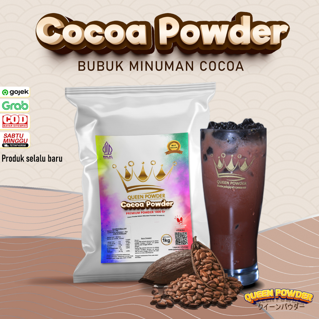 Jual Serbuk Bubuk Minuman Coklat Cocoa Powder Premium 1 Kg | Shopee ...