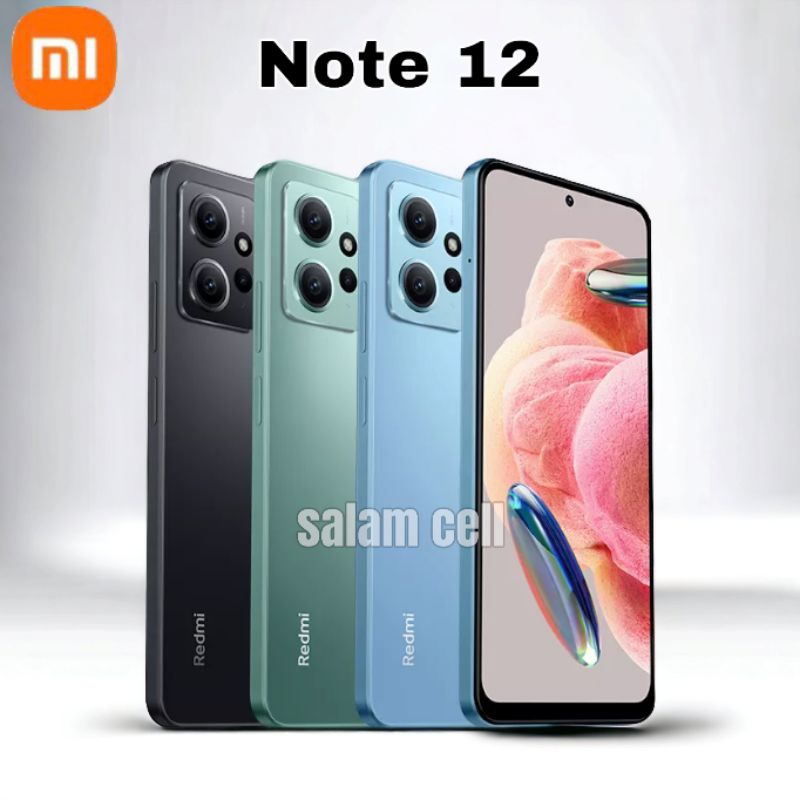 Jual Redmi Note 12 Ram 8/128GB NFC Camera 50mp 30W Fast Charger Garansi ...