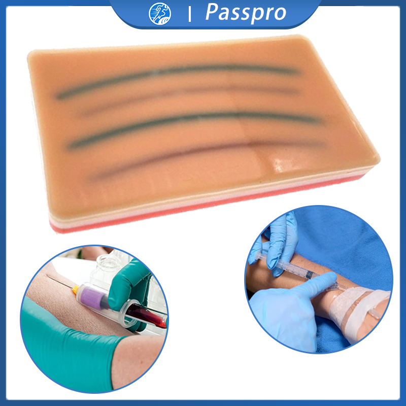 Jual Injection Training Pad Practice Suture Training Model Venipuncture ...