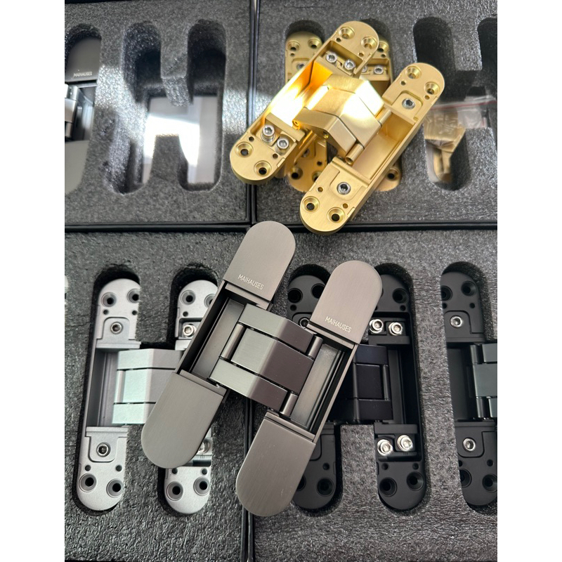 Jual Door Hinge Invisiblle Hidden Engsel Pintu Hitam Silver Black ...