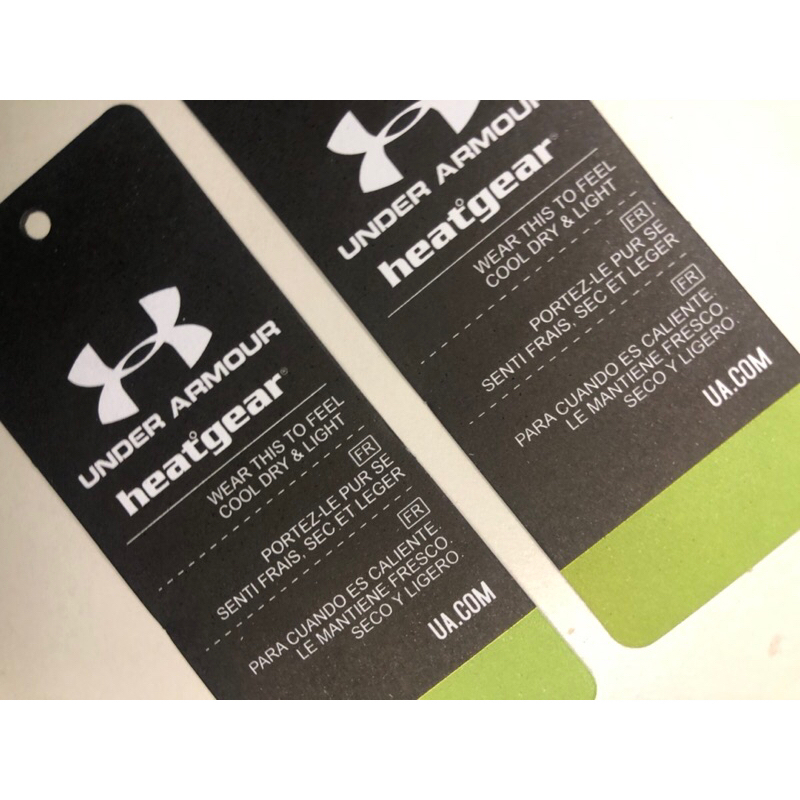 Jual Hangtag label under armour label tag under armour name tag under ...