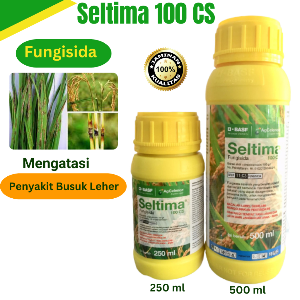 Jual Fungisida Seltima 100 CS Pembasmi Jamur Busuk Leher Padi, Blas ...