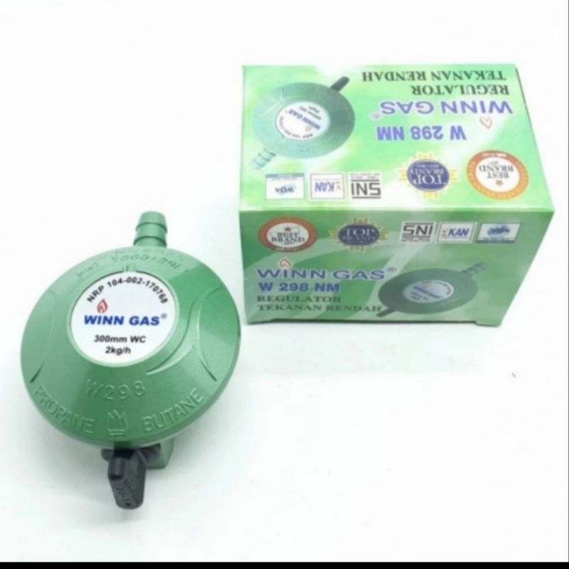 Jual Regulator WINN Gas W 298 NM - Regulator Kompor Gas Tekanan Rendah ...