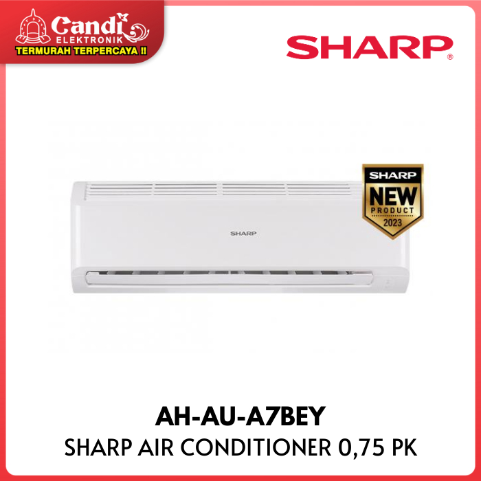 Jual AC SHARP SPLIT AH-AU-A7BEY 0,75 PK STANDART GARUDA SERIES AHAUA7BEY AH AU A7BEY AIR ...