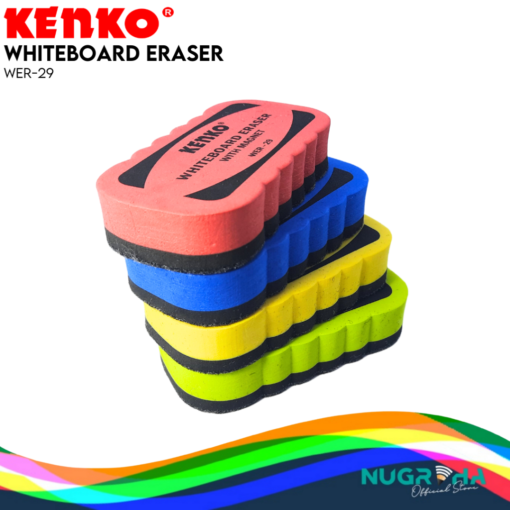 Jual Penghapus Papan Tulis/White Board Eraser Magnet Kenko WER-29 ...