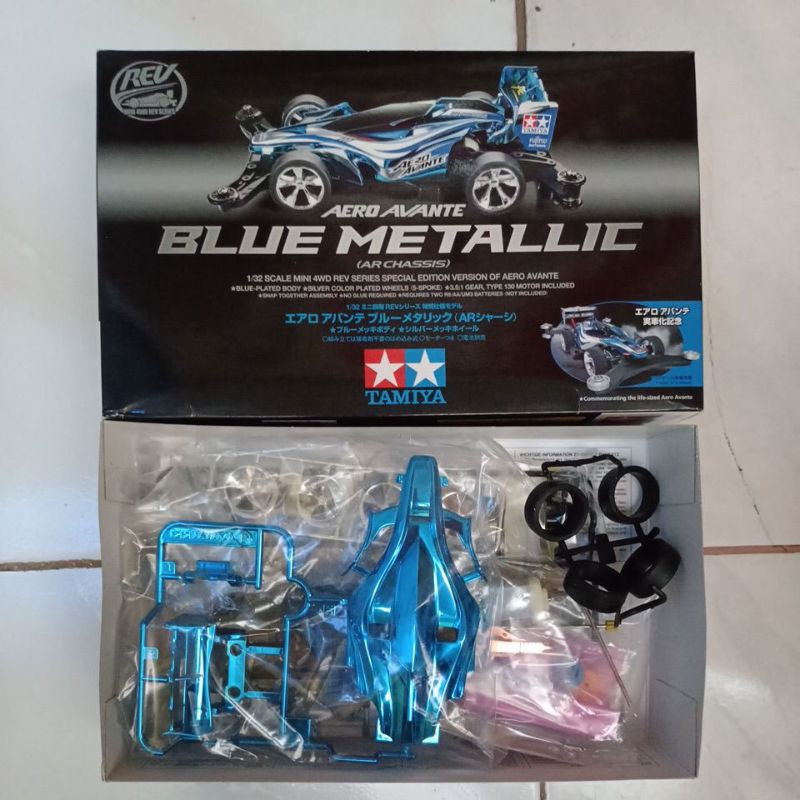Jual TAMIYA 95268 AERO AVANTE BLUEMETALLIC AR CHASSIS | Shopee Indonesia