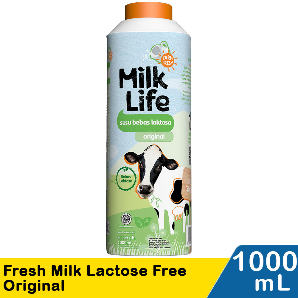 Jual Milk Life Fresh Milk Lactose Free Original 1000 ML | Shopee Indonesia
