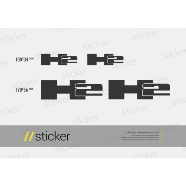 Jual Promo Hummer H2 - Cutting Sticker Stiker Oracal bergaransi ...