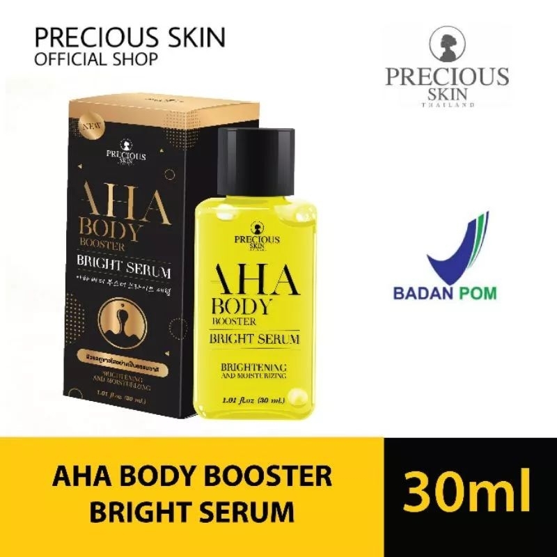 Jual Precious Skin Thailand Bright & Aha Body Booster Serum | Shopee ...