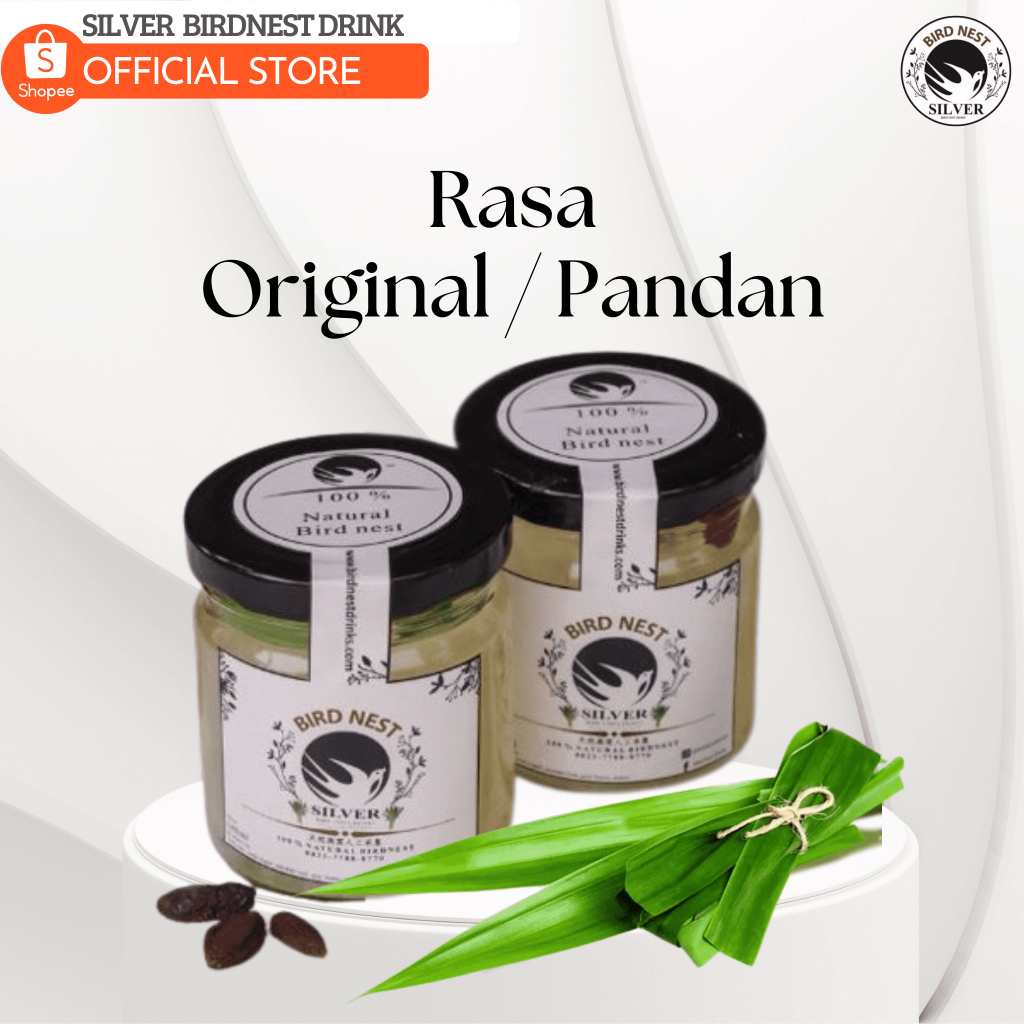 Jual Minuman Sarang Burung Walet Original/Pandan (180 ml) | Shopee ...