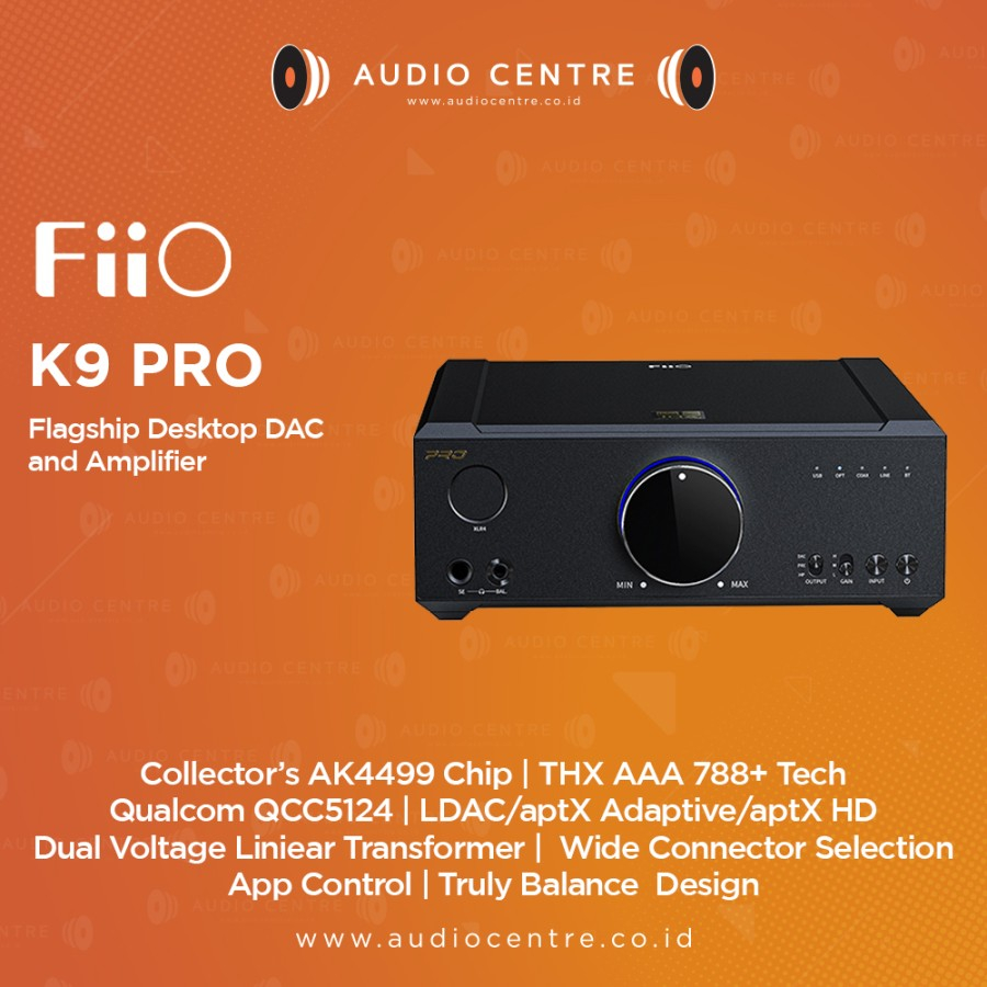 Jual Fiio K9 Pro / K9Pro Flagship Desktop DAC and Amplifier | Shopee Indonesia