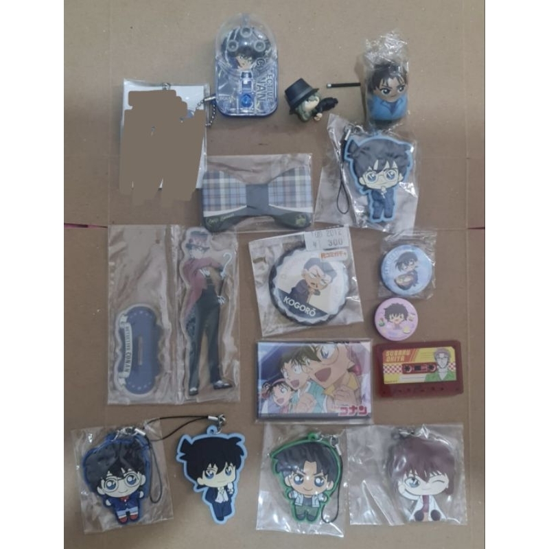 Jual Koleksi Official Merchandise Detective Conan Rubber Strap Pin ...