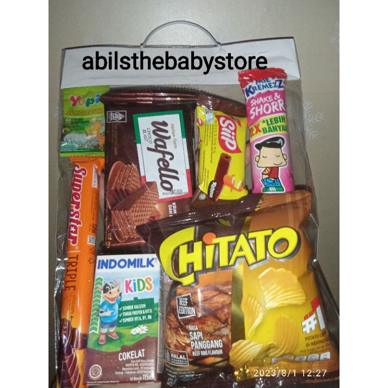 Jual Snack Ultah / Parcel Snack / Snack hampers / Hadiah Lomba | Shopee ...