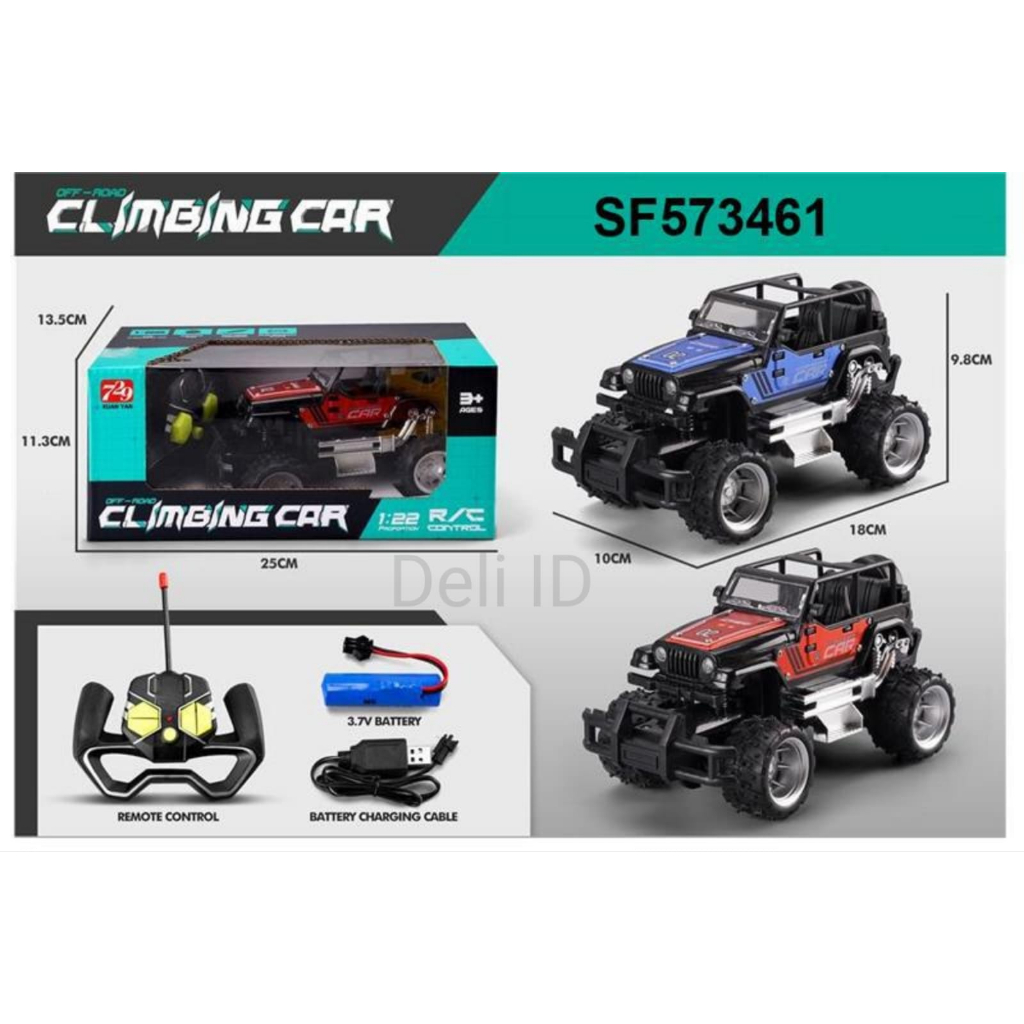 Jual MOBIL REMOTE KONTROL REMOT RADIO CONTROL RC OFF ROAD ROCK CRAWLER ...