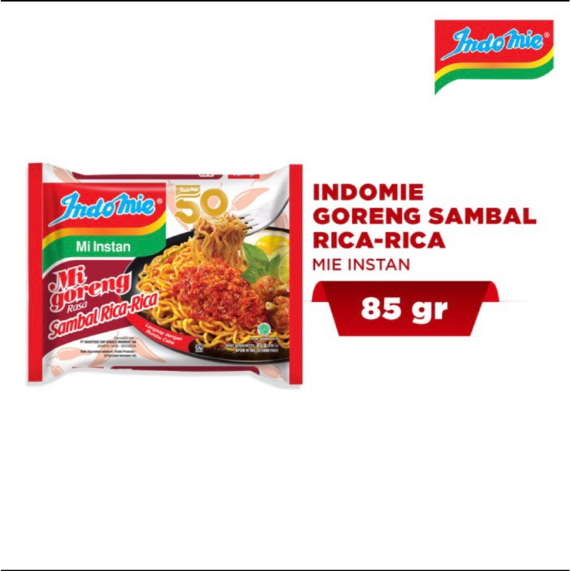 Jual Indomie goreng Sambal rica rica Paket 10 pcs | Shopee Indonesia
