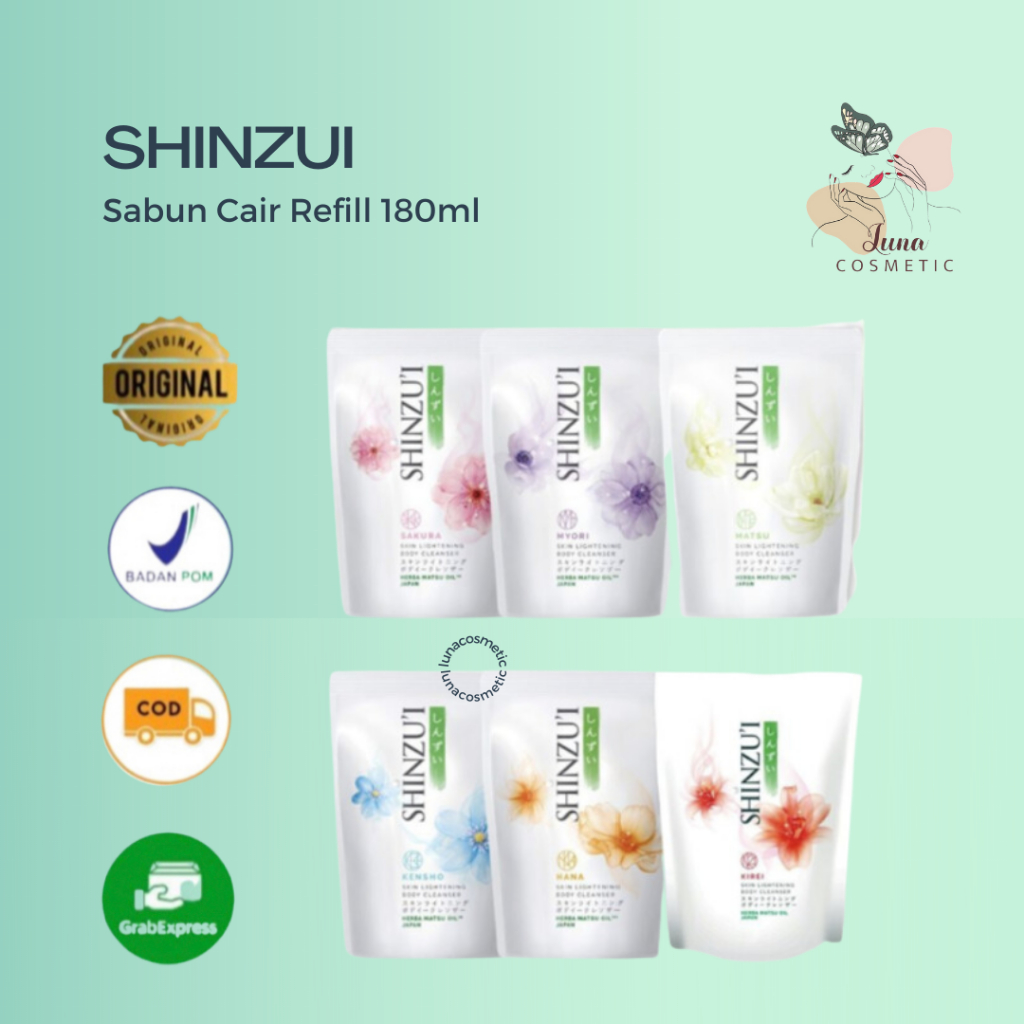 Jual Shinzui Sabun Cair Refill 180ml | 400ml | Shopee Indonesia