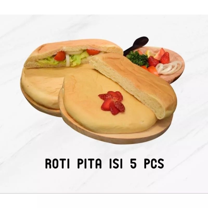 Jual Roti Pita Bulat Isi 5pcs Roti Arab Roti Tamis | Shopee Indonesia