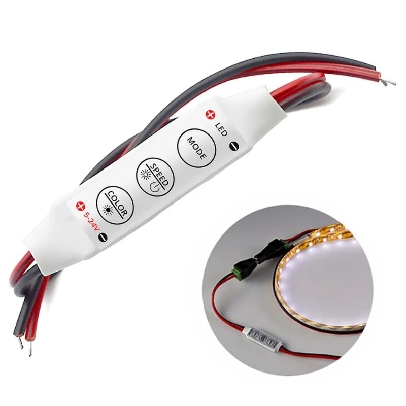 Jual Module Led Controller Kedip Dan Dimmer DC 5-24V Untuk Lampu LED ...