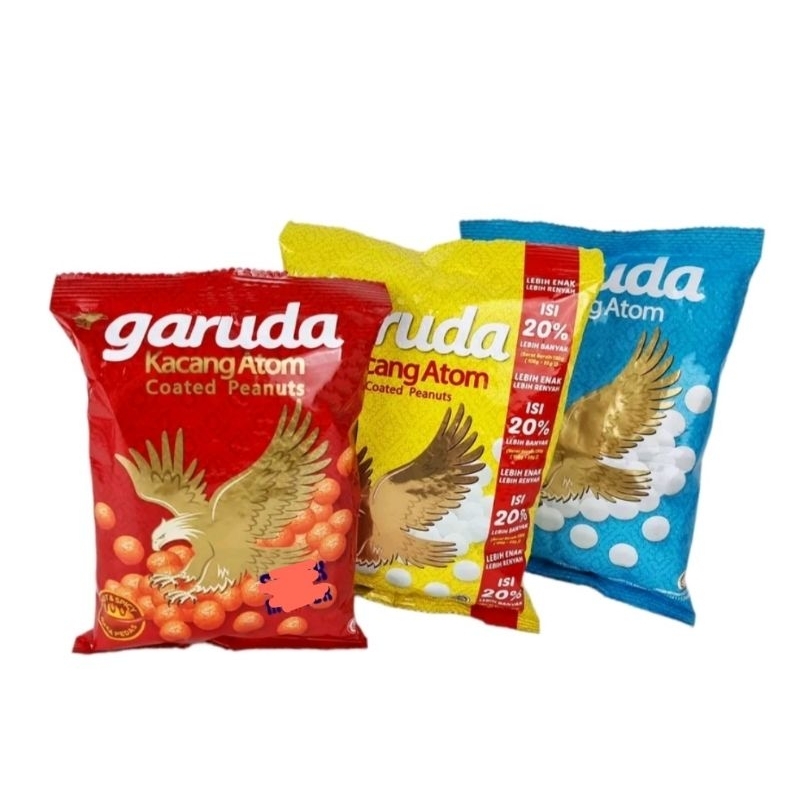 Jual Garuda Kacang Atom Pedas /Original 100 Gr Bag | Shopee Indonesia