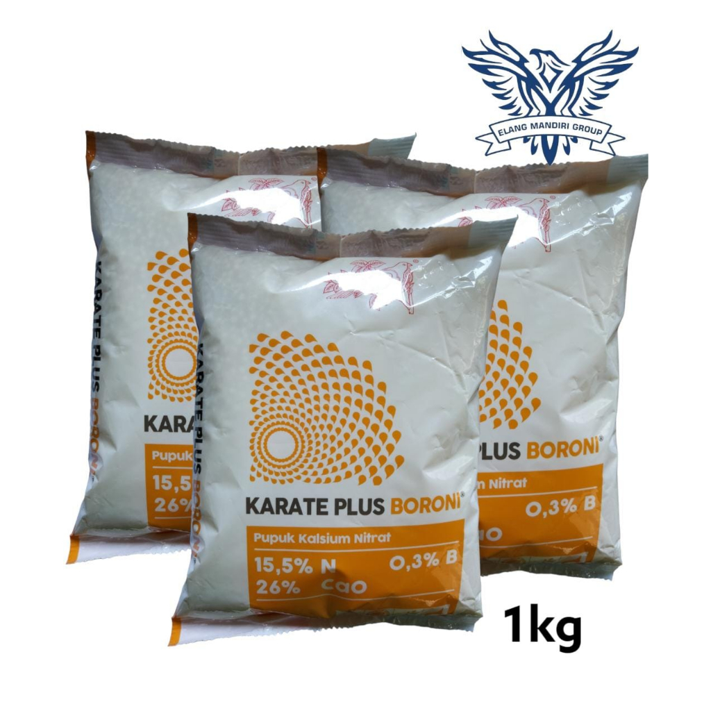Jual Meroke Karate Plus Boroni 1 kg Kemasan Pabrik Kalsium Nitrat ...