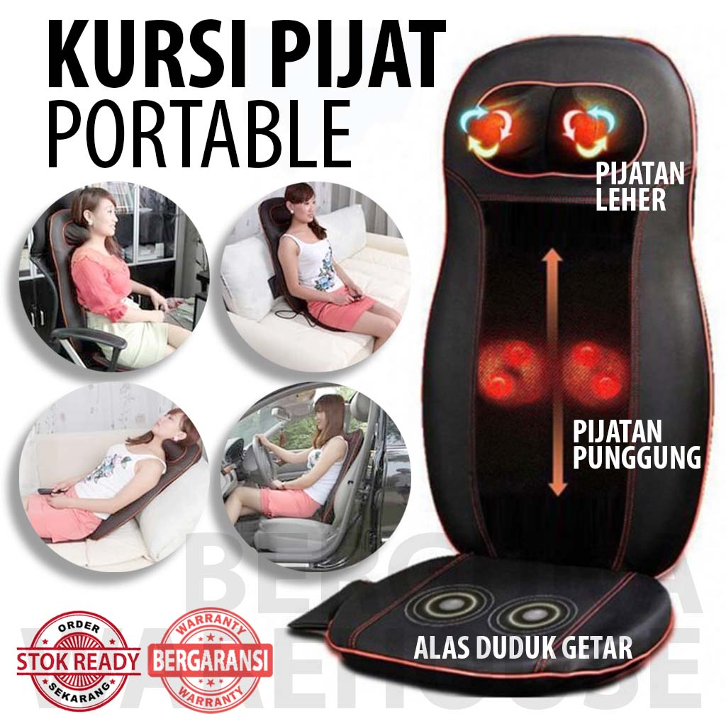 Jual Alat Massage Badan Punggung Kursi Pijat Elektrik Massage Terapi ...