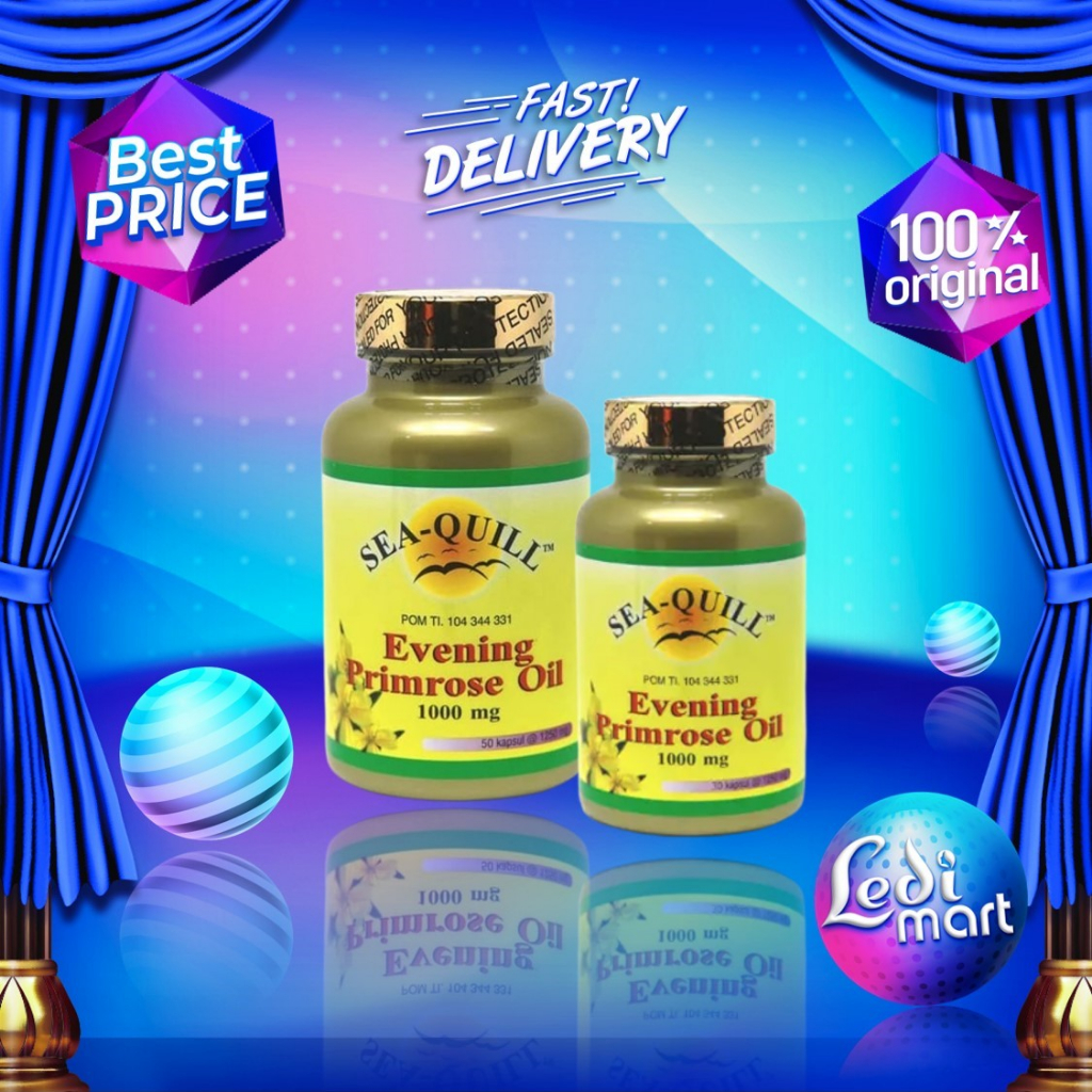 Jual Sea-Quill Evening Primrose Oil Isi 30S & 50S - Sea Quill ...