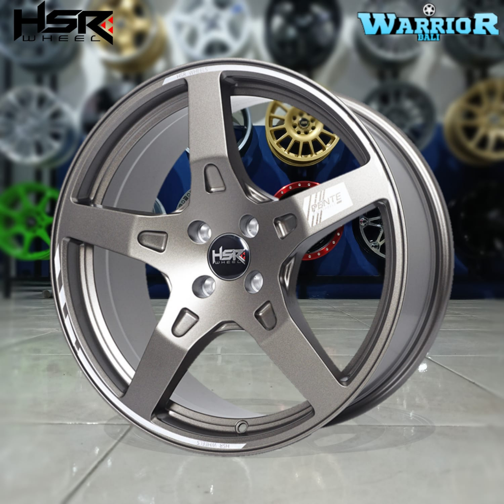 Jual Velg HSR Ring 18 Type PENTE Mobil Avanza Swift Raize Rocky R18 ...