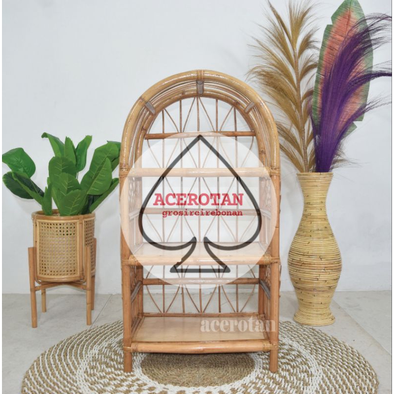 Jual PREMIUM RAK ROTAN SUSUN 3 DENGAN PINTU STANDART EXPORT | Shopee ...