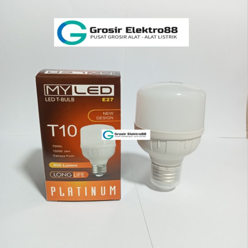 Jual Lampu Bohlam LED MYLED Platinum Kapsul 10 Watt | Shopee Indonesia