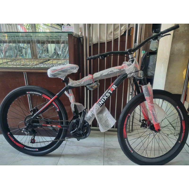 Jual SEPEDA MTB 26" PHOENIXSTAR VELG DOUBLE WALL, FRAME TEBAL | Shopee ...