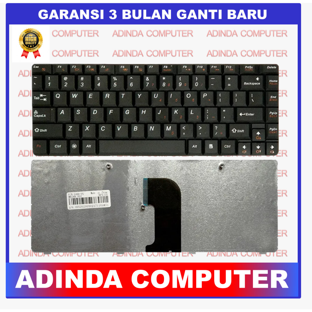 Jual Keyboard Lenovo G460 G460A G460L 3000 | Shopee Indonesia