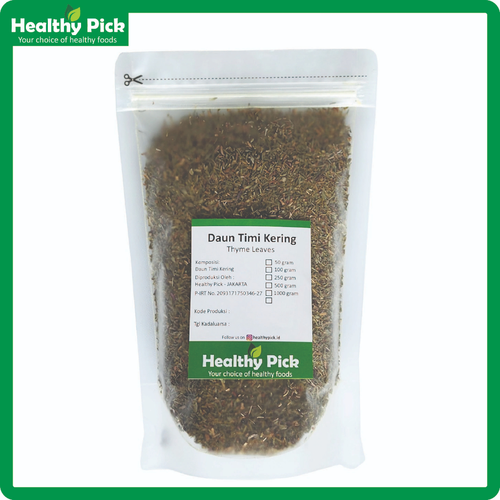 Jual Thyme Leaves / Daun Timi / Dried Thyme Leaves / Daun Timi Kering ...