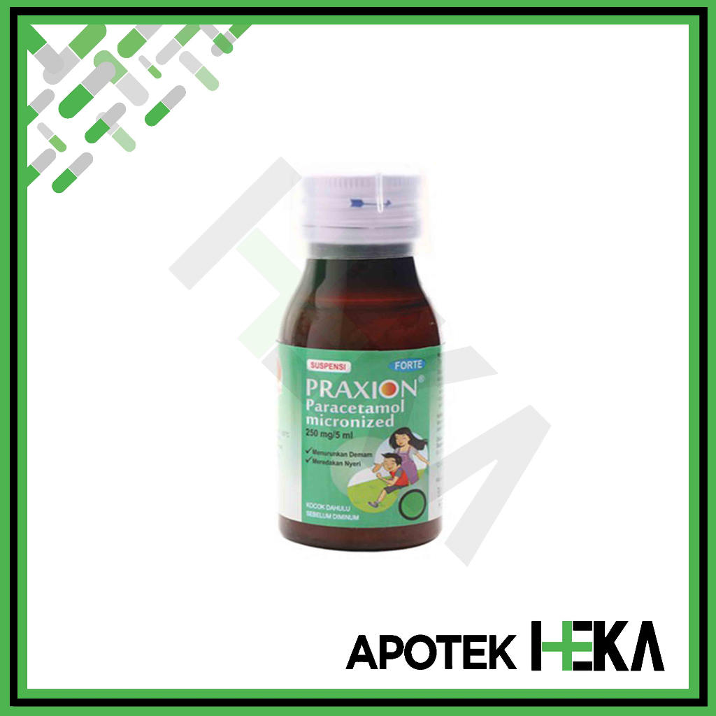 Jual Praxion Forte Suspensi Paracetamol - Sirup Demam Anak (BANDUNG ...