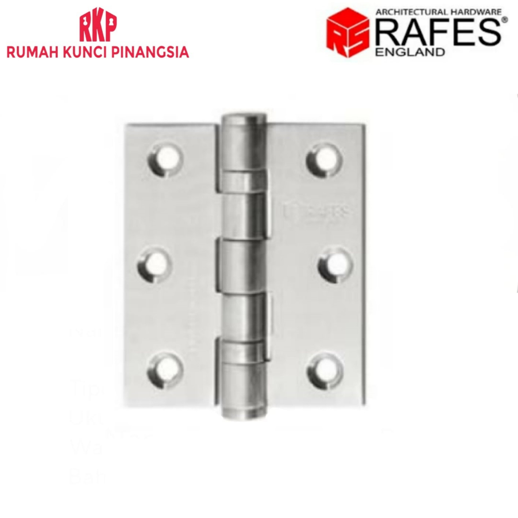 Jual DOOR HINGE ENGSEL PINTU RAFES (3" x 2.5" x 2mm) // EB 4768 ...