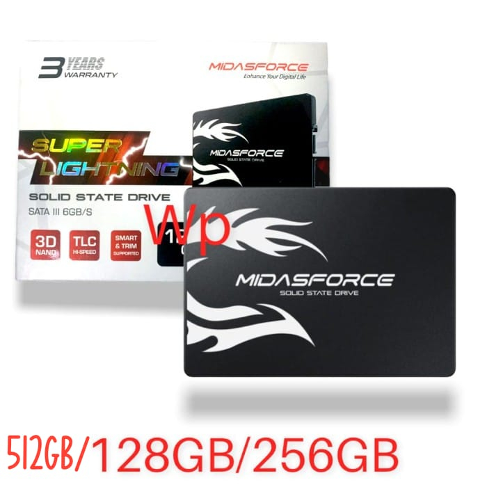 Jual SSD Midasforce Laptop Thinkpad X240 X250 X260 Super Lightning SATA ...