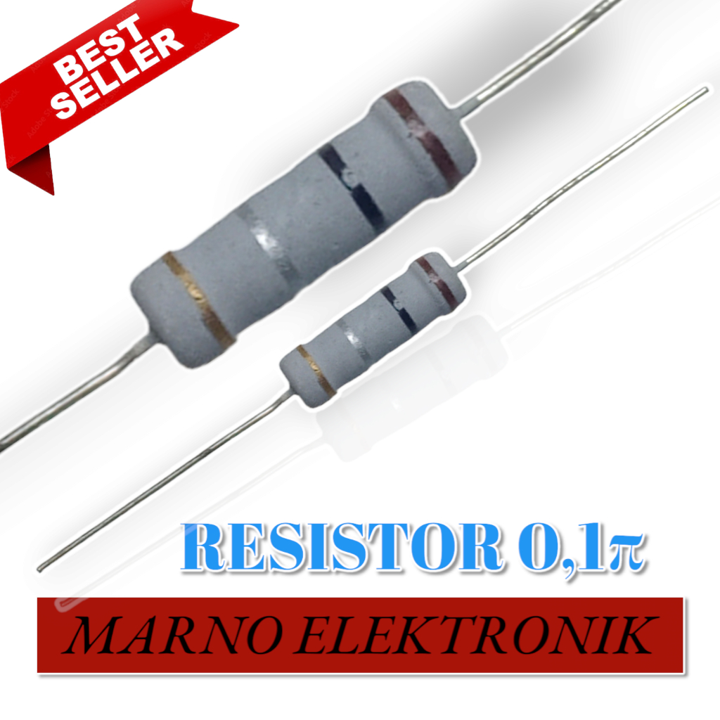 Jual RESISTOR 2 WATT 5x 0,1OHM 0,22OHM 0,33OHM 0,47OHM 0,5OHM 1OHM 1,2OHM 1,5OHM 1,8OHM 2,7OHM 0 ...