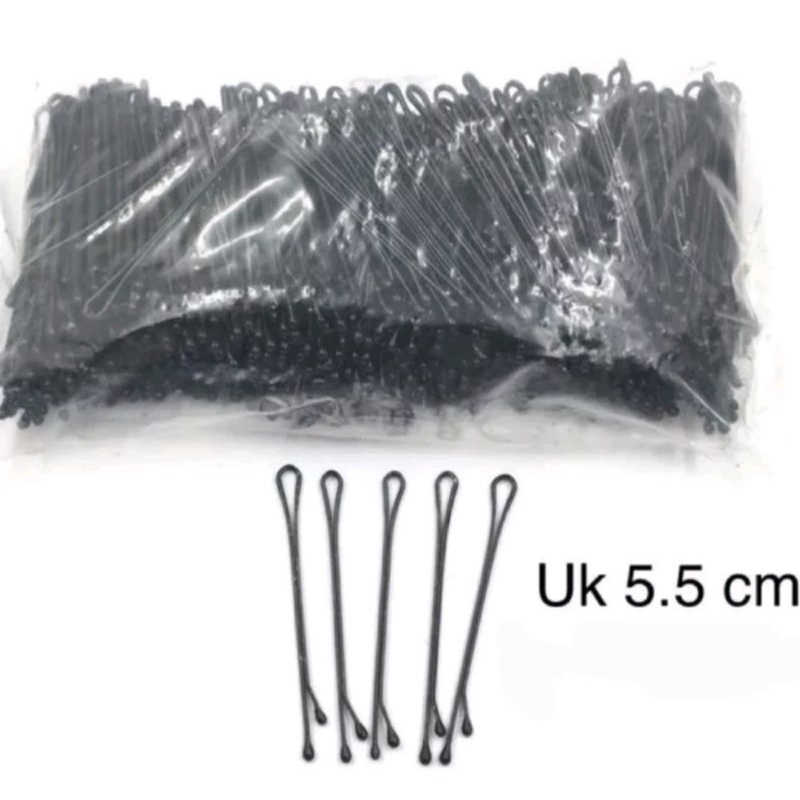 Jual Jepit Lidi/Bobby pin ukuran 30gr(30pcs) | Shopee Indonesia