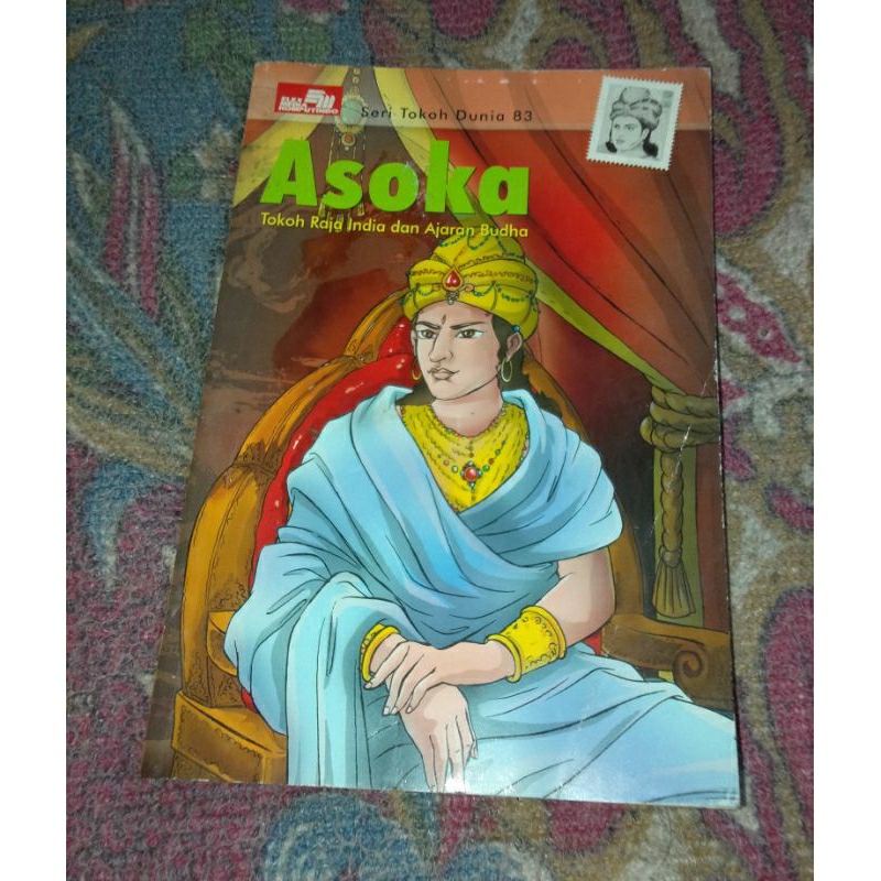 Jual komik seri tokoh dunia 83 Asoka tokoh raja india dan ajaran Budha ...