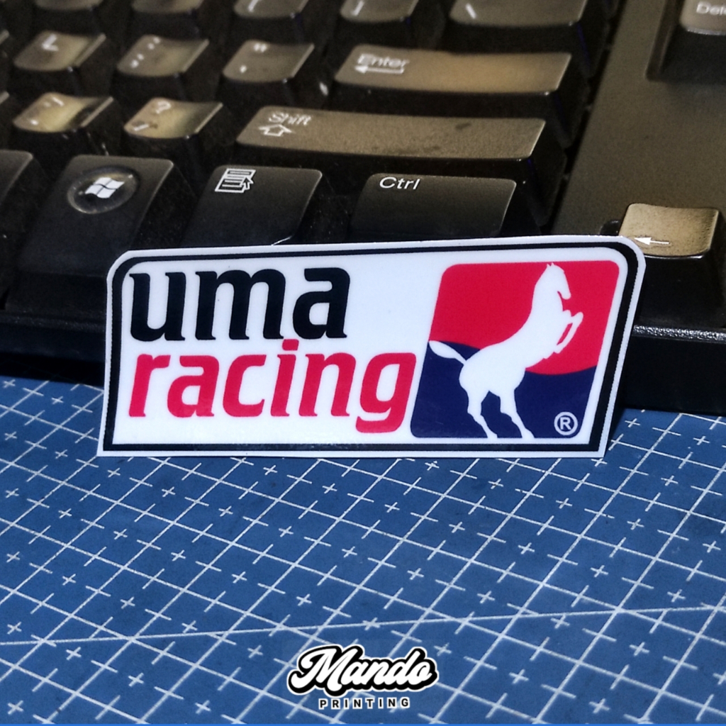 Jual Stiker Uma Racing Vinyl Anti Air | Shopee Indonesia
