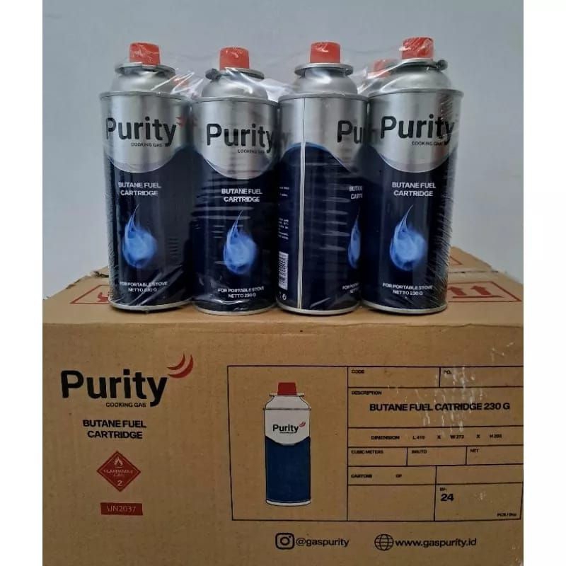 Jual Tabung Gas Portable Purity Super Cook Gas Butane | Shopee Indonesia
