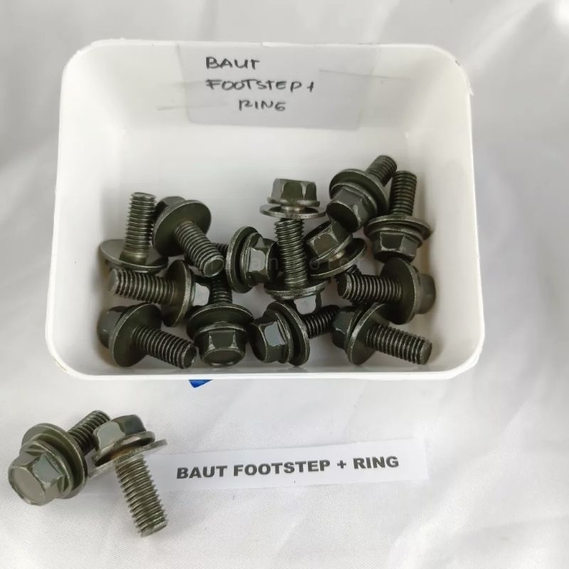 Jual Baut bostep fustep Footstep Motor Universal + Ring (Baut +ring ...