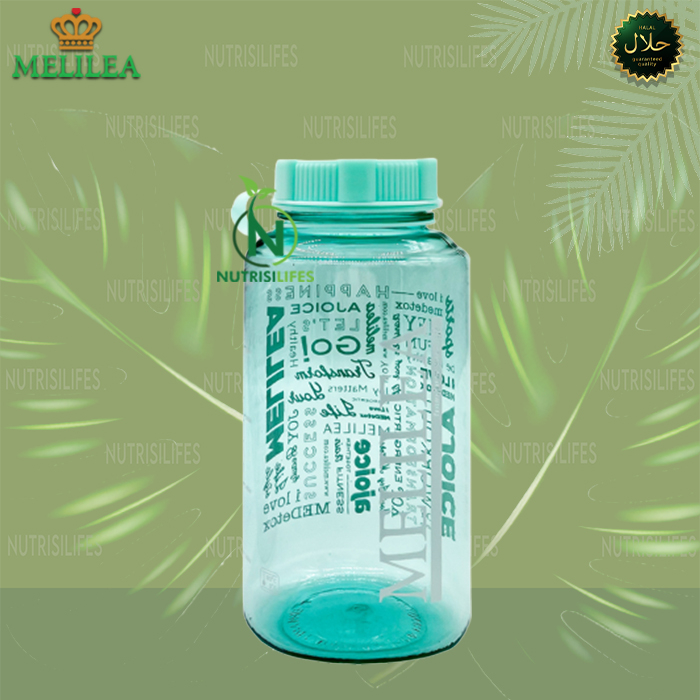 Jual Healthy drinking water | botol minum 1 liter - Hijau | Shopee ...