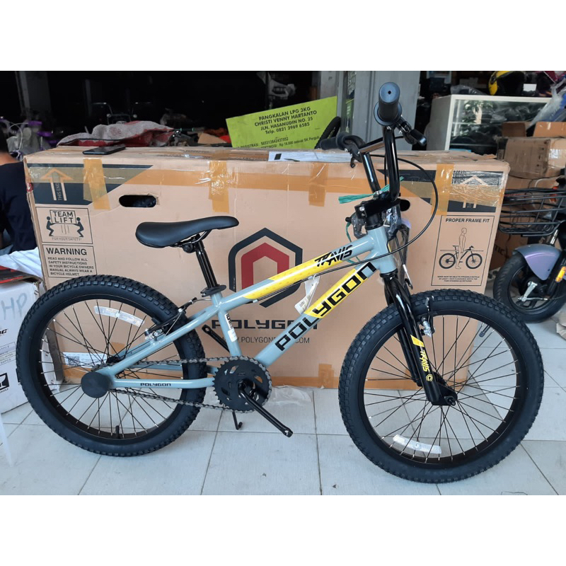 Jual SEPEDA JUNIOR BIKE BMX 20 inch POLYGON TRAVIS GARANSI RESMI ...