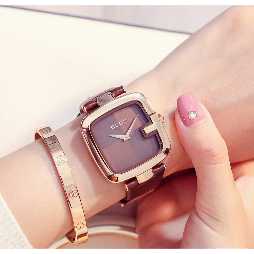 Jual GUOU WATCHES Guou Wanita Berjaga-jaga Watch Baru atau Netral ...