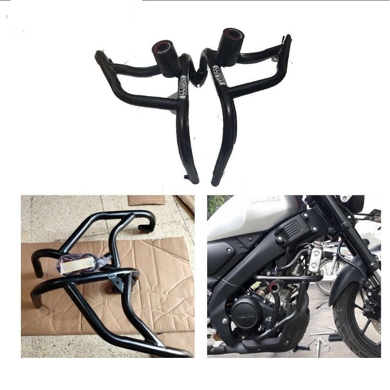Jual Crashbar XSR 155 Tubular Yamaha XSR 155 Plus Jalu Slider | Shopee ...