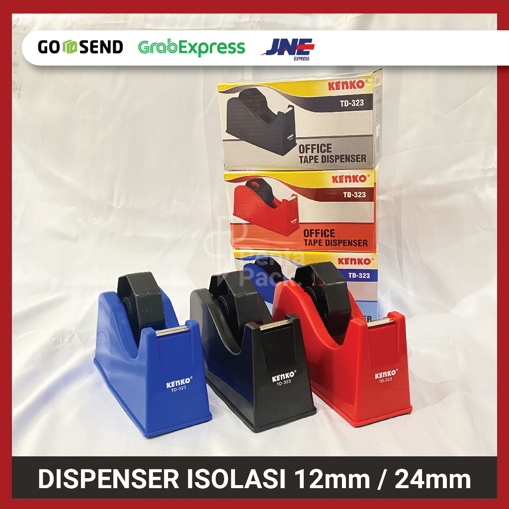 Jual Dispenser Isolasi KENKO (TD-323) / Pemotong Lakban 1 inchi / 2 ...